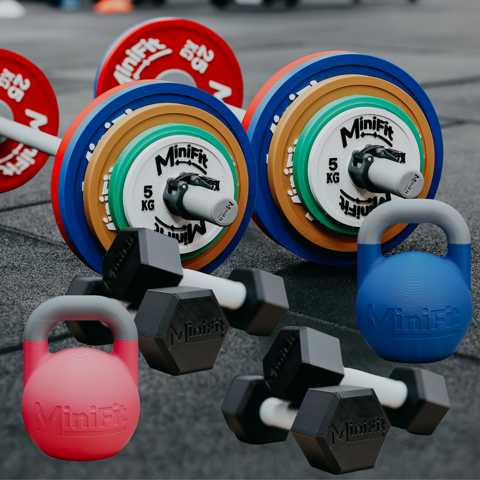 MiniFit® | Real Gym Gear for Kids – Barbells, Dumbbells & More ...